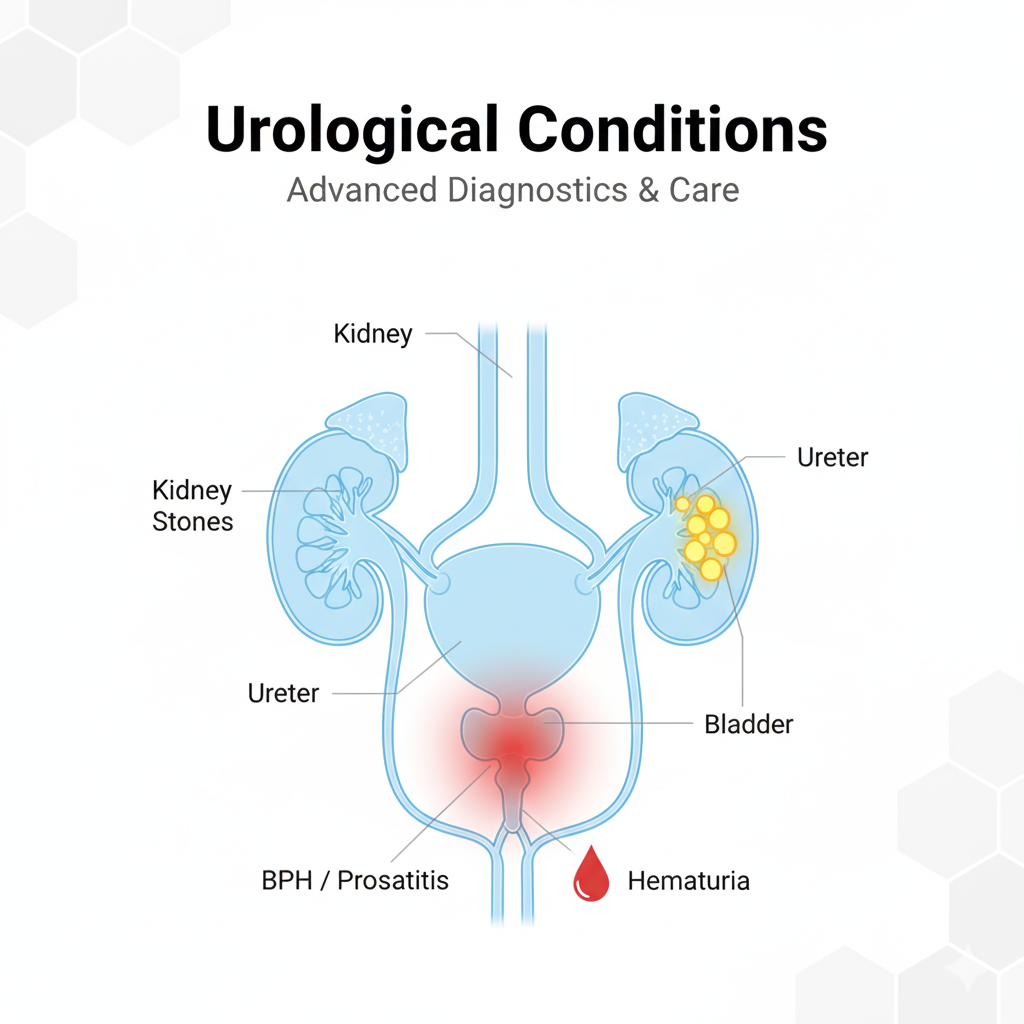Urology conditions - Dr Muthana Alrawi